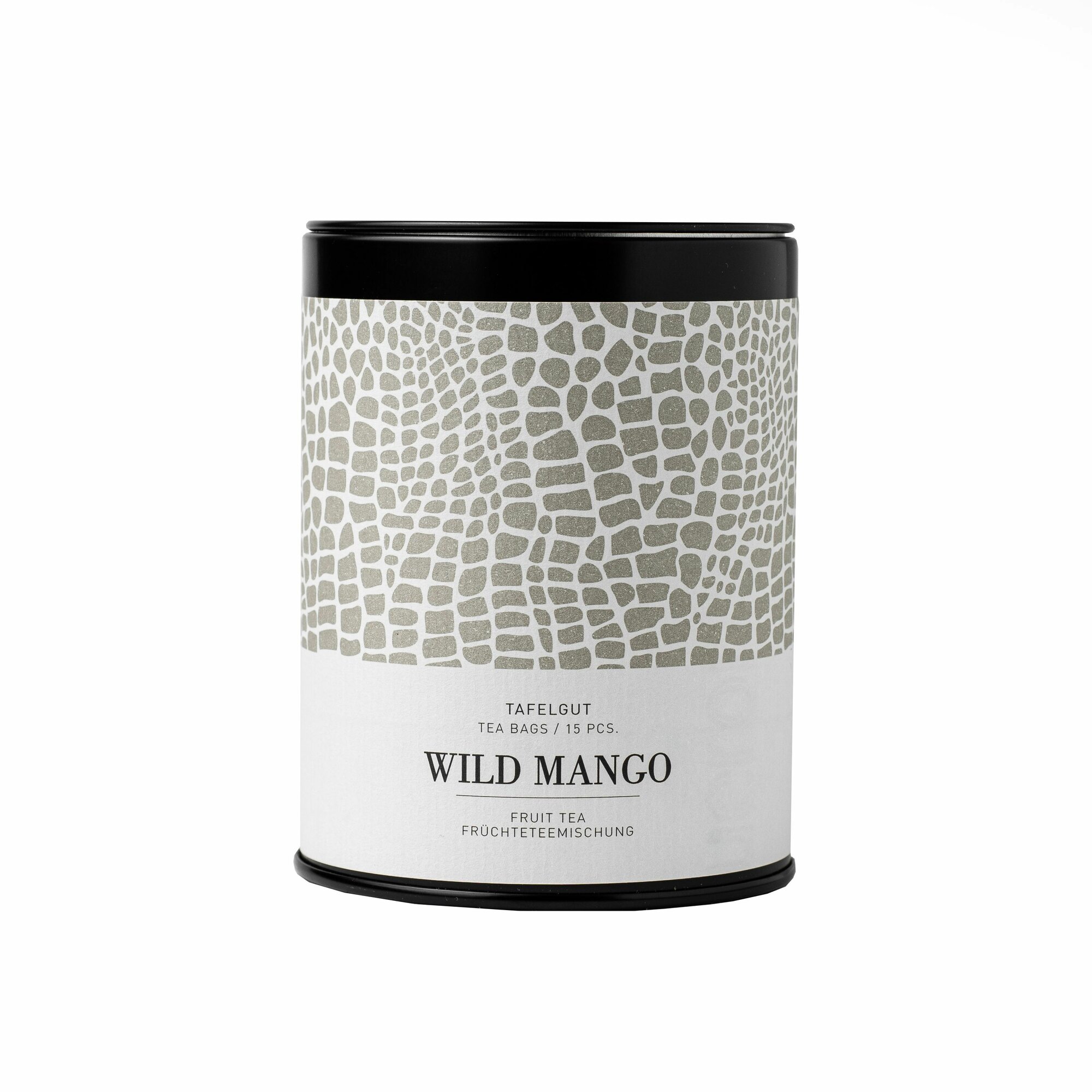 Чай фруктовый, ароматизированный Tafelgut WILD MANGO, Пакетированный (53 гр) - 15 пакетиков в жестяной банке