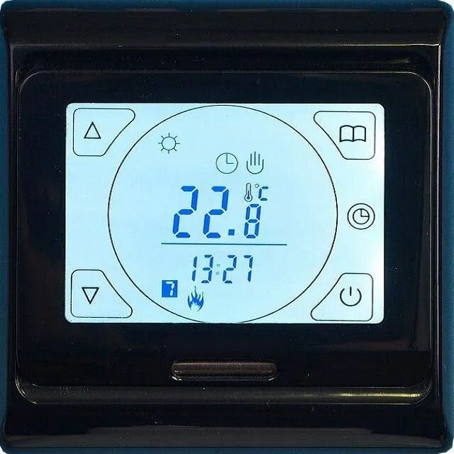 Терморегулятор для теплого пола термостат встраиваемый программируемый E91.716 умный дом