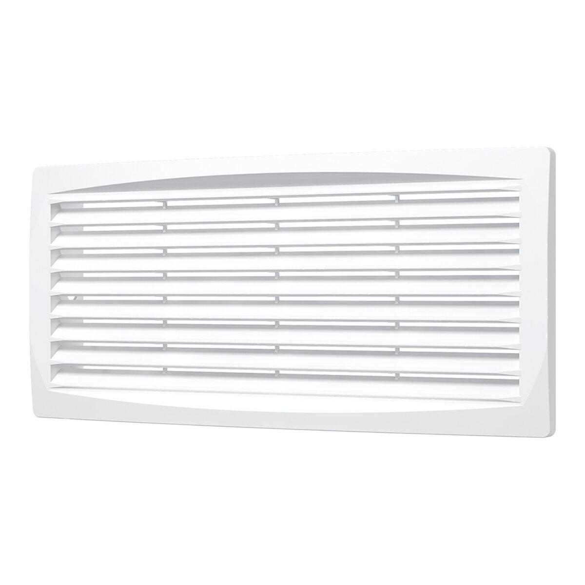 Переточная вентиляционная решетка Era 3013,5ДП, пластик, с фланцем 275 x 105 мм, 300 x 135 мм