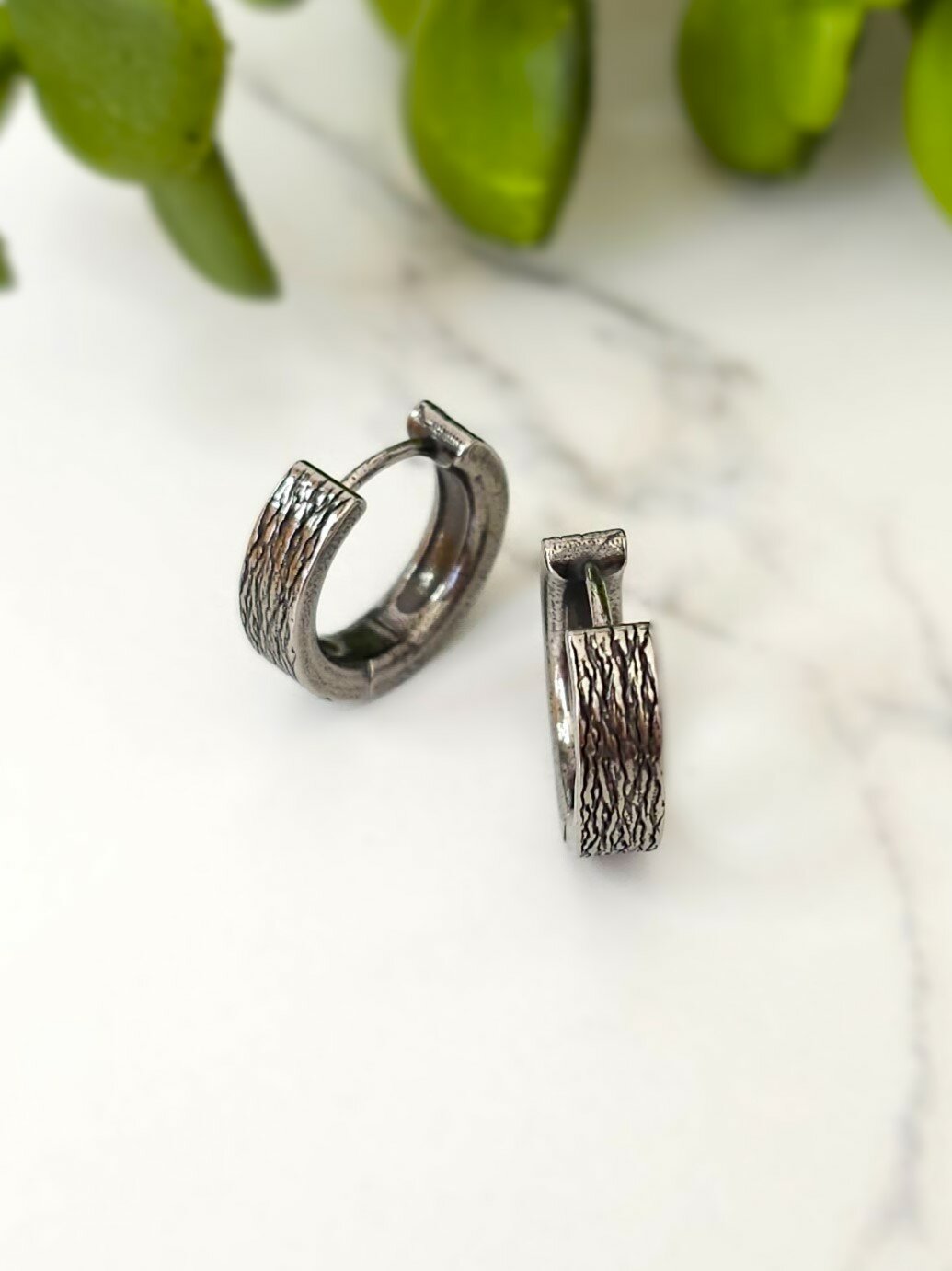 Серьги конго, двусторонние, славянский оберег