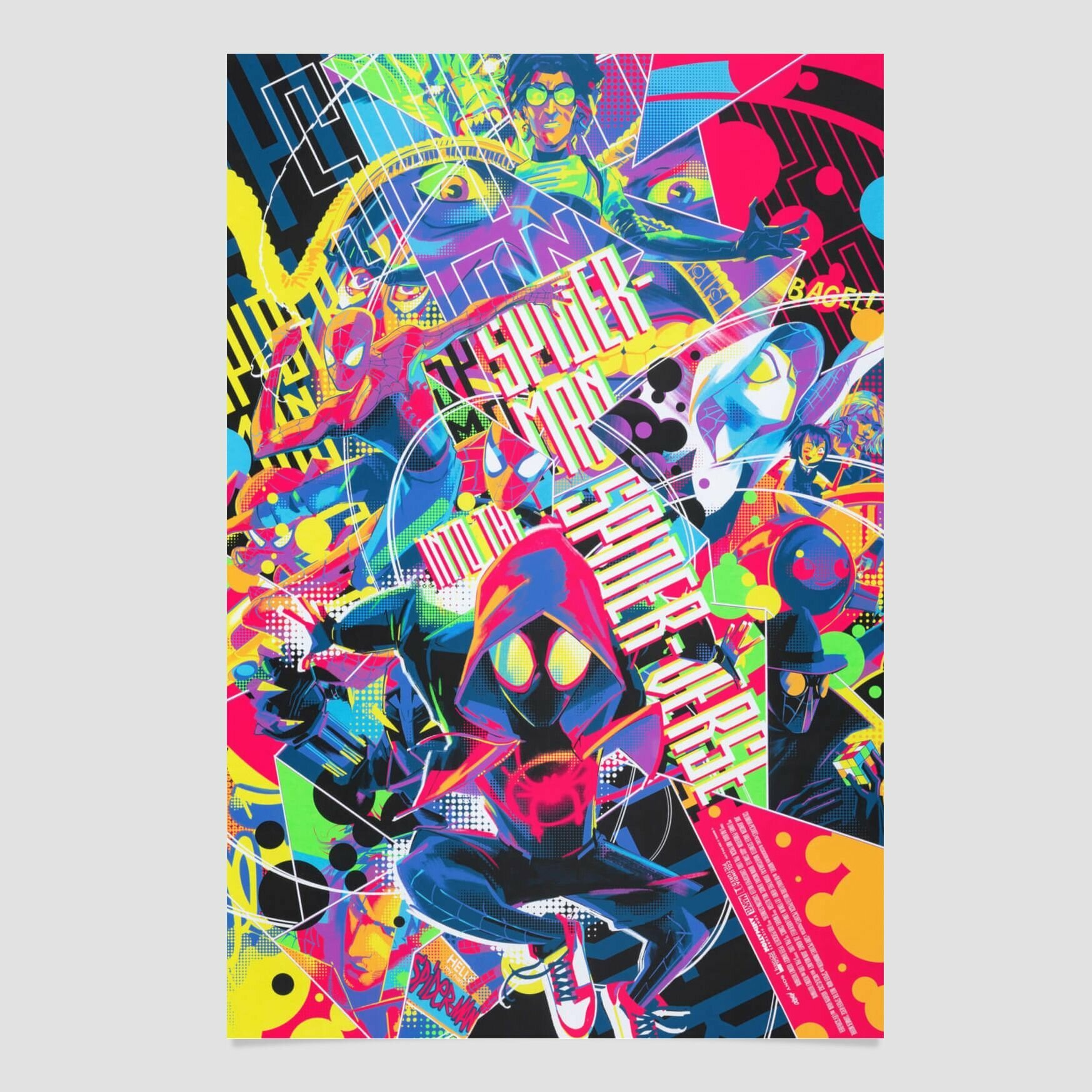 Постер (плакат) по фильму Человек-паук: Через Вселенные - 40x60 см. - от Poster4me