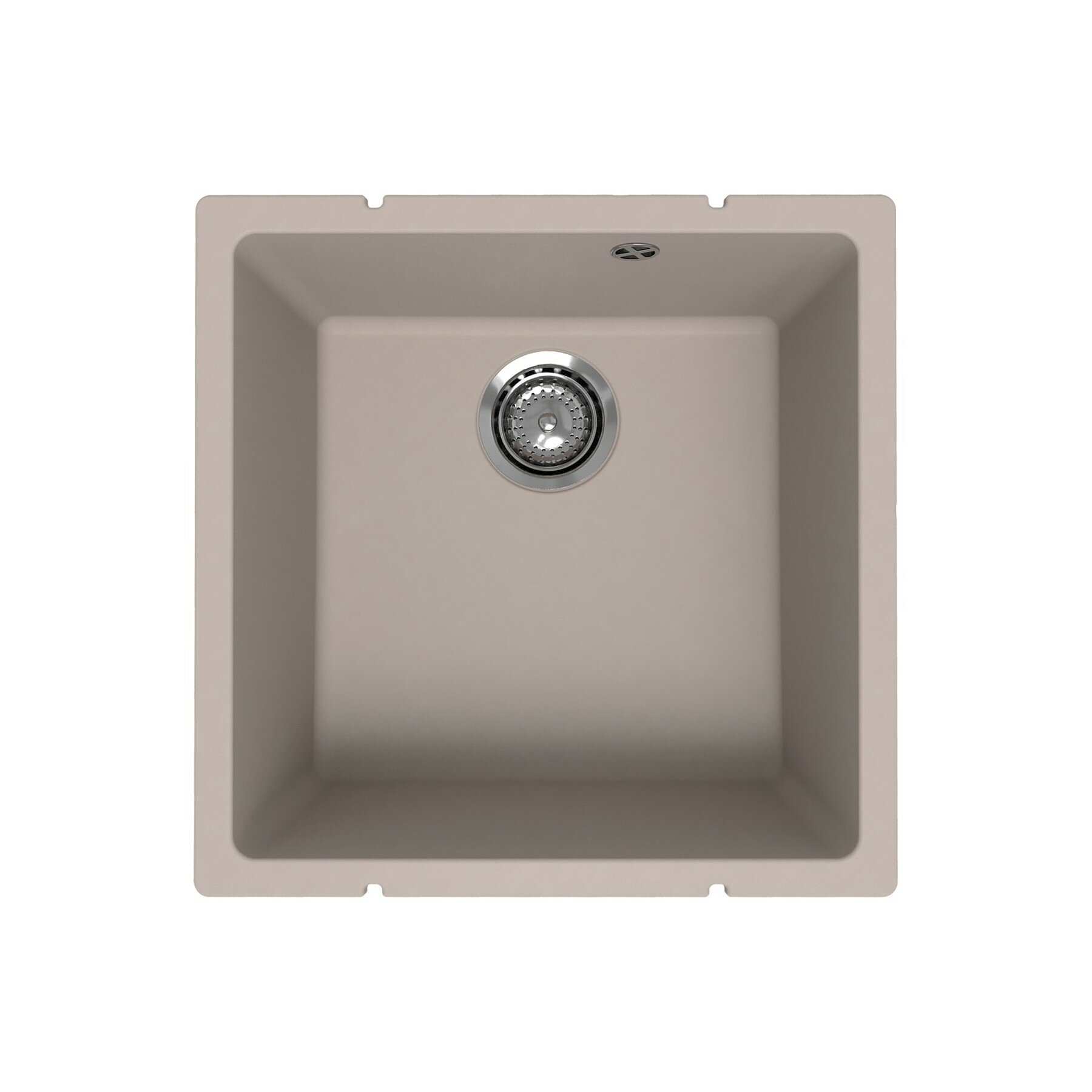 Кухонная мойка Ulgran Quartz Under 400-02, лен