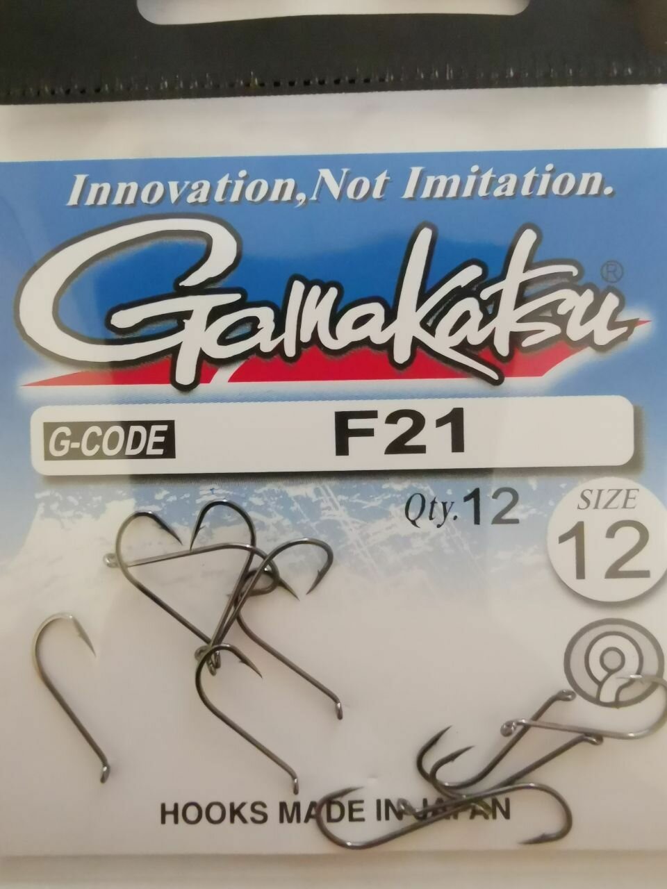 Крючок Gamakatsu F21 №12 (12шт)