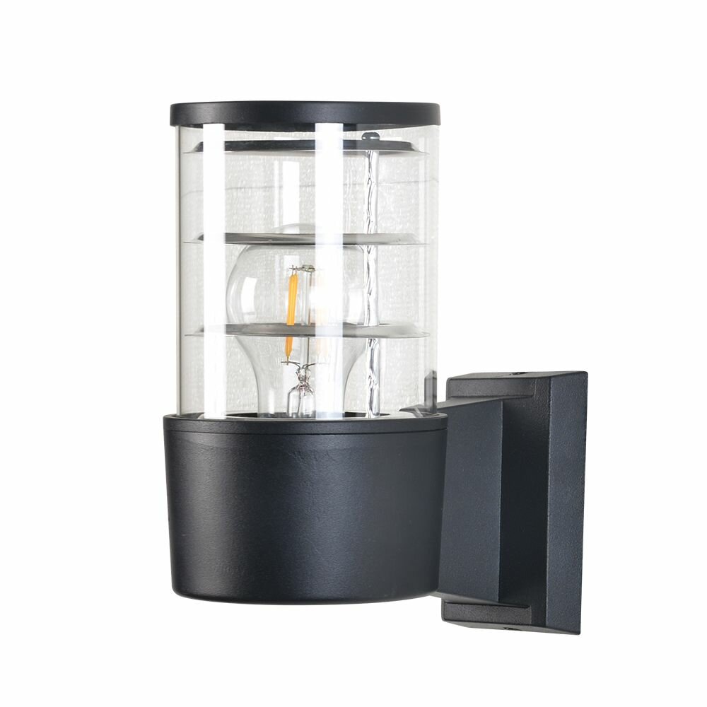 Уличный настенный светильник Arte Lamp Tokyo W110xL170xH210 мм E27 цвет черный, арт. A5315AL-1BK