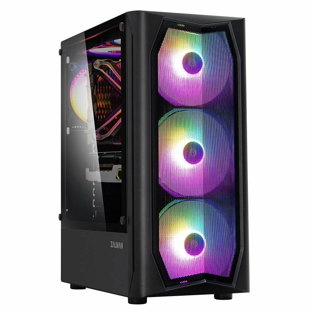 Корпус Zalman N4, ATX, без БП, черный