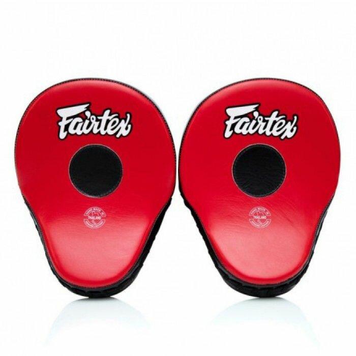 Лапы для бокса Fairtex (FMV-9) red — фото 1