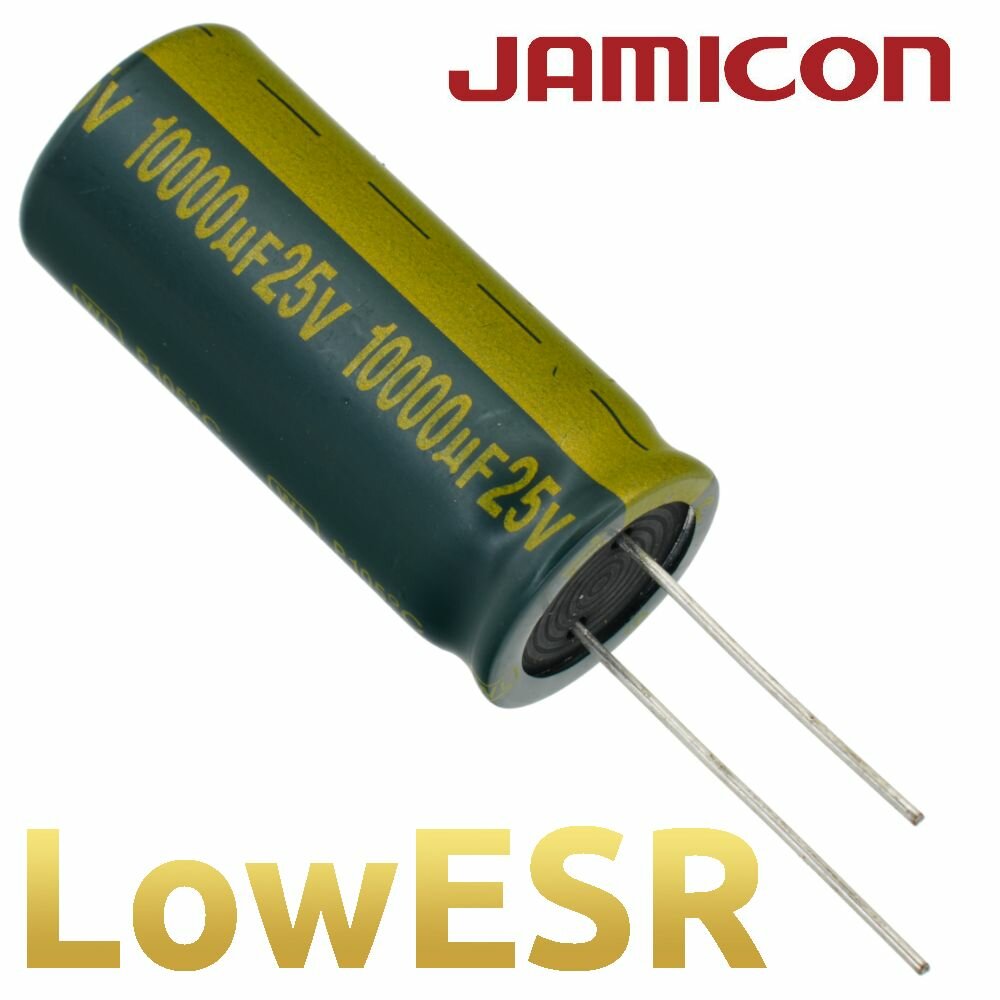 10000мкФ 25В / WL / 18х42 / 105 С / конденсатор электролитический (2шт)