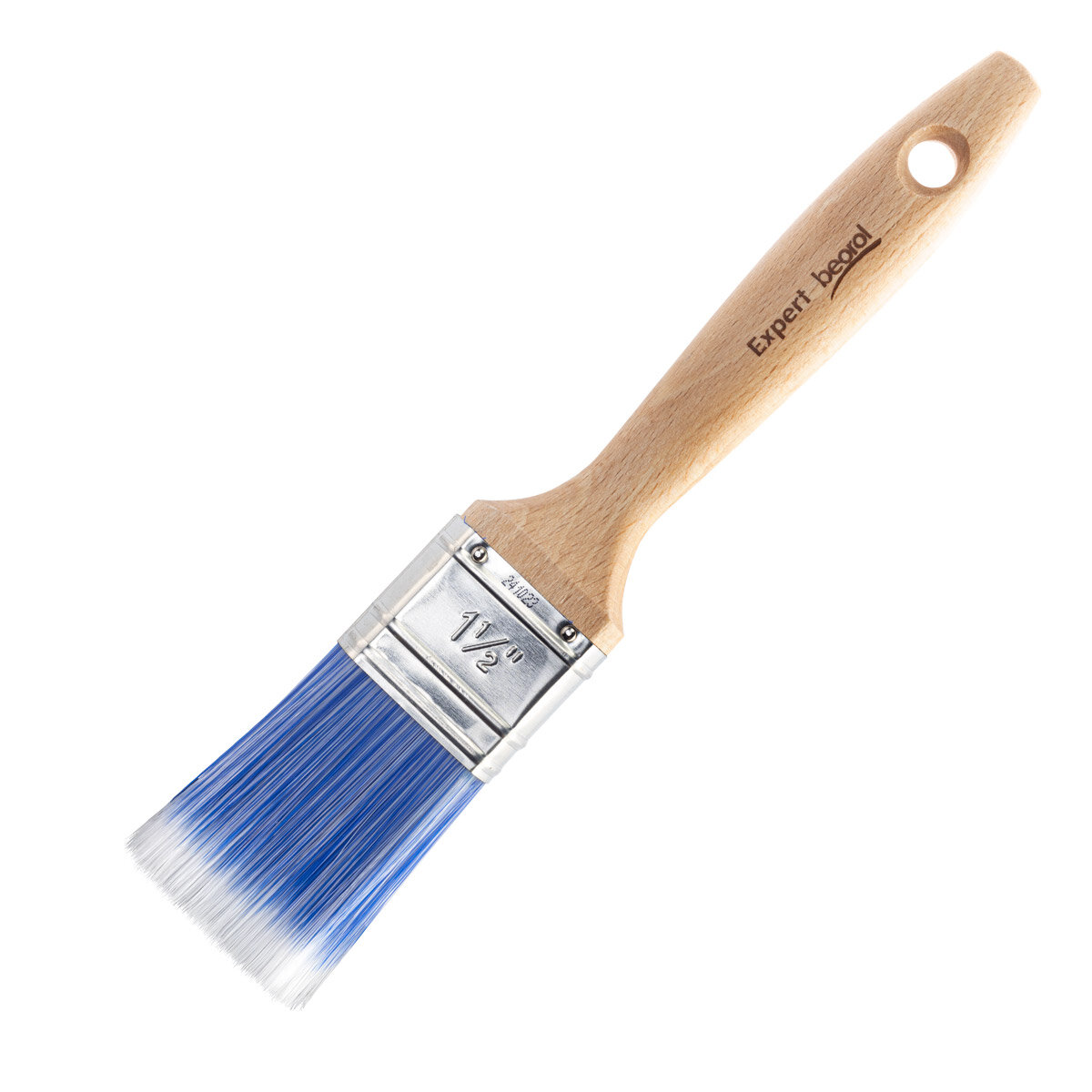 Кисть плоская Beorol Эксперт S, искусственная щетина, деревянная ручка, 30 мм