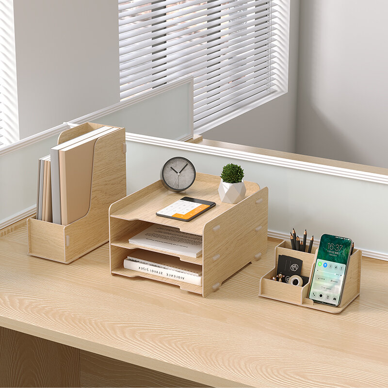 Органайзер для канцелярии, офисных принадлежностей. 3 в 1