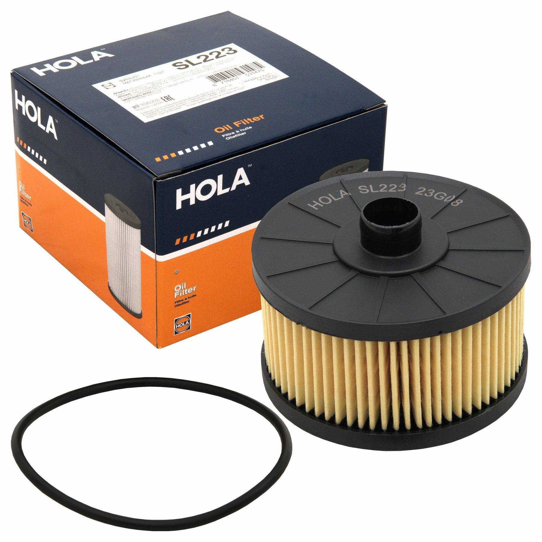 Фильтр масляный RENAULT Duster II 1.3 (H5H), Arkana 1.3 (H5H), Megane IV 1.3; NISSAN Qashqai II 1.3