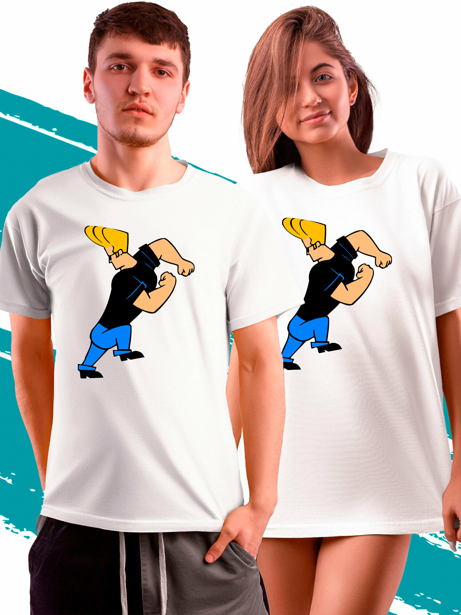 Футболка Johnny Bravo Джонни Браво