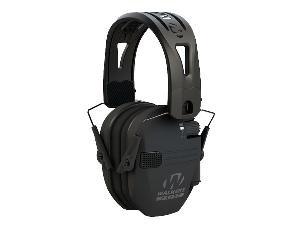 Наушники Активные Walker`s Razor Slim Tacti-Grip, Чёрные