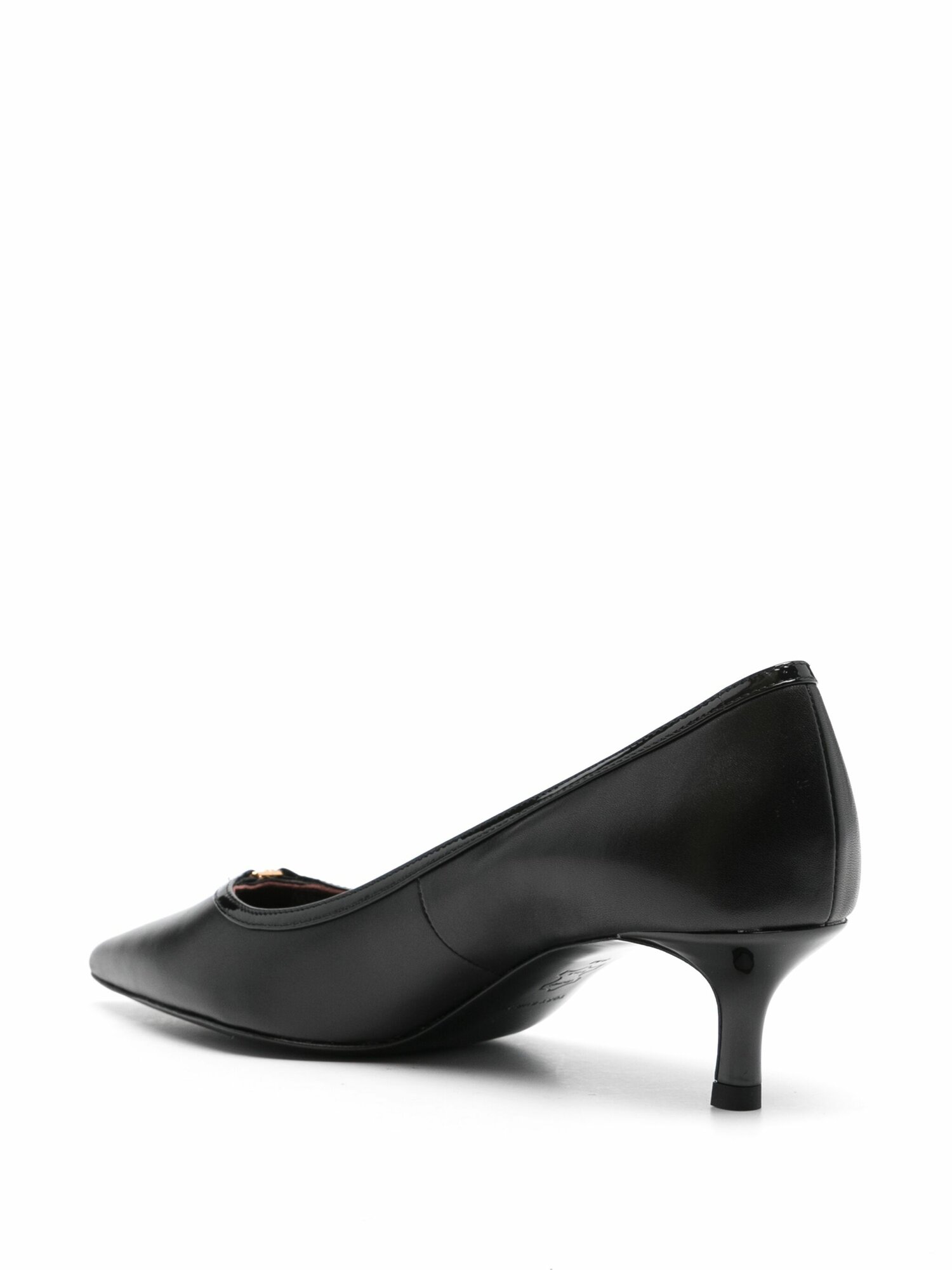Туфли Tory Burch Double T 45, размер 7, black/black — фото 1
