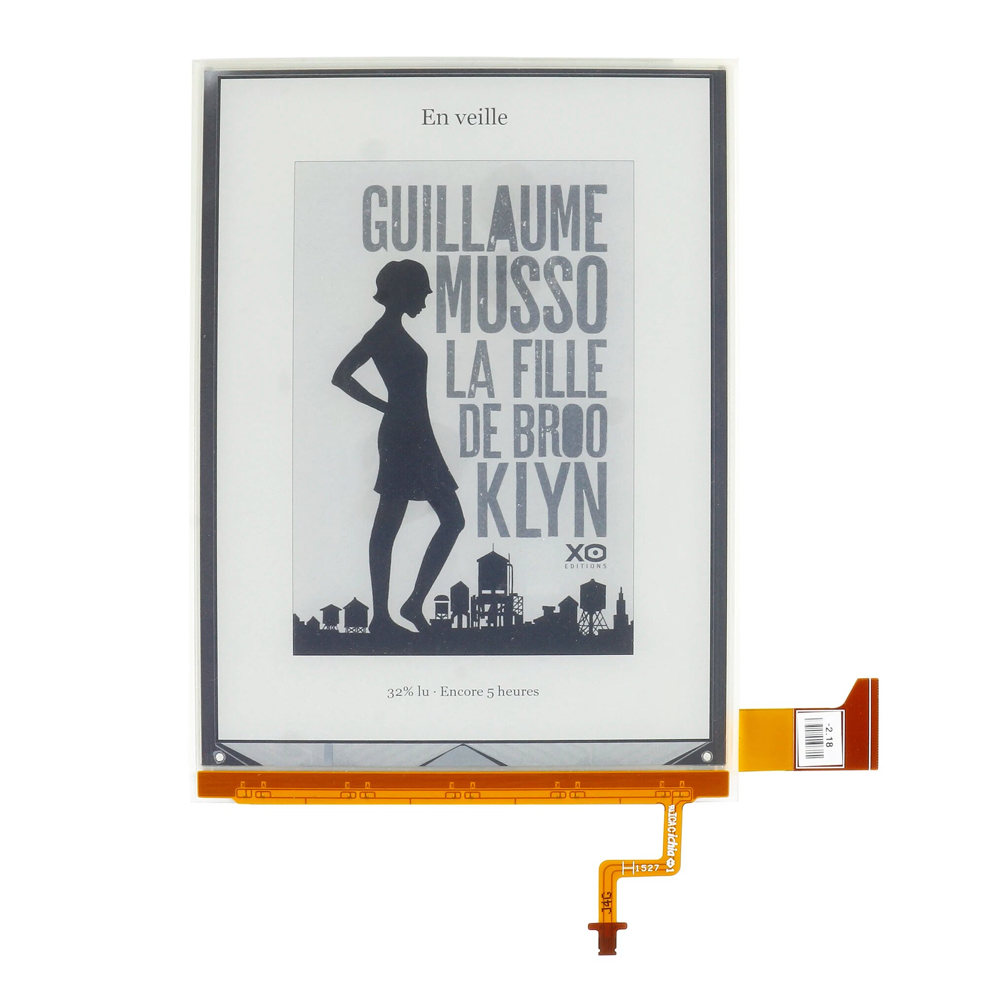ЖК-экран E-Ink ED060KG1(LF) для электронной книги Kobo Glo HD 2015 (дисплей без сенсорного ввода)