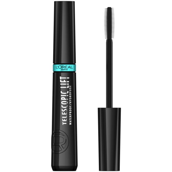 Тушь для ресниц L'oreal Paris L'OREAL Telescopic Lift водостойкая, черная
