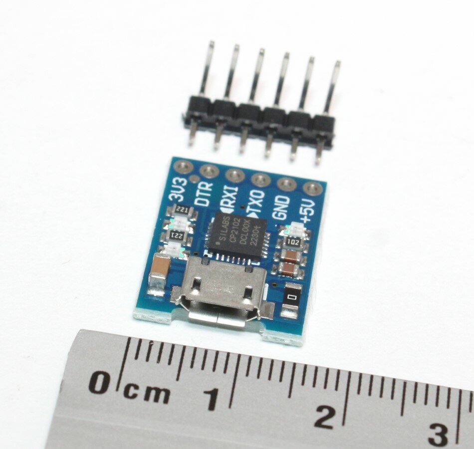 MicroUSB-TTL CP2102 (UART), Адаптер интерфейсный