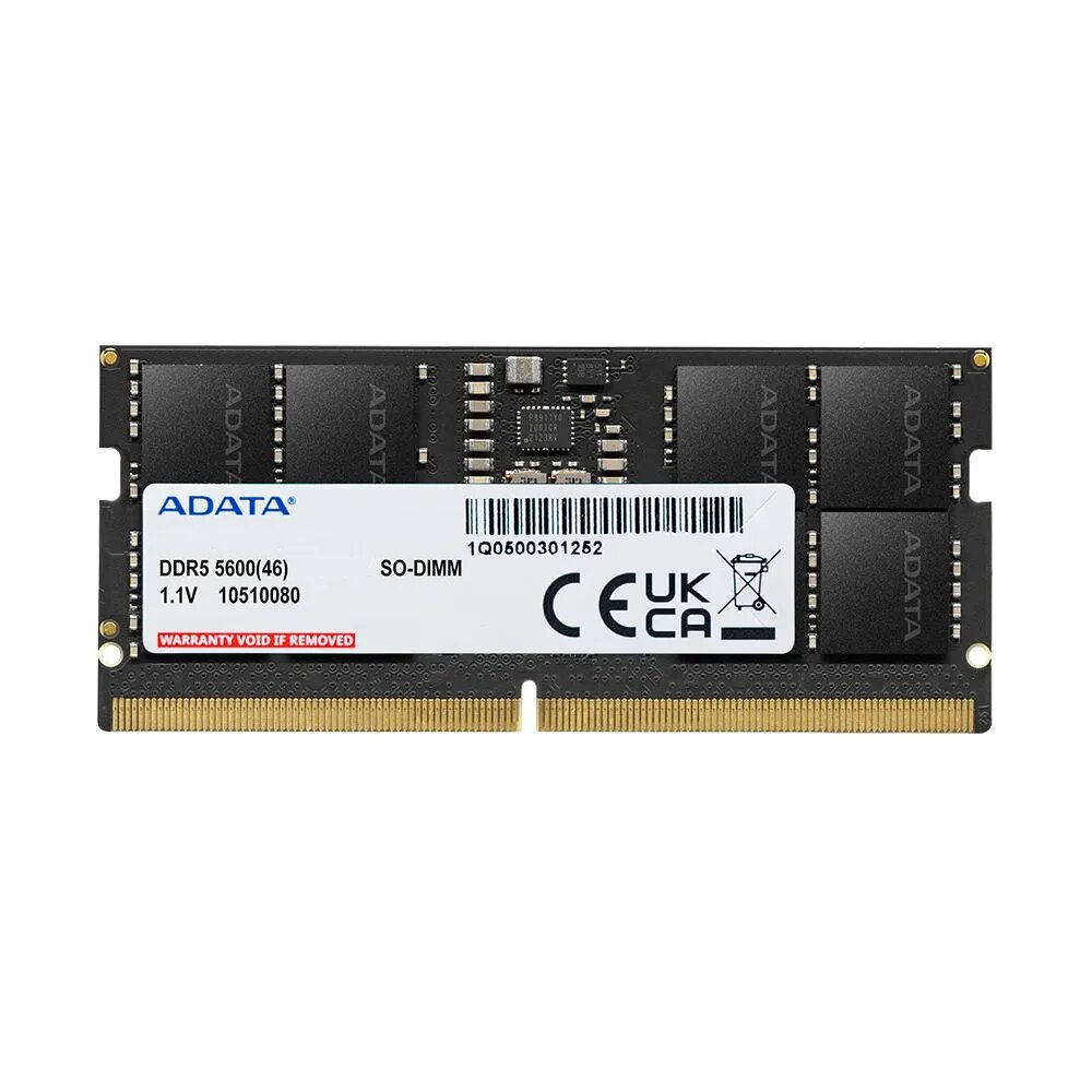 Оперативная память ADATA 8GB DDR5 DIMM 5600MHz AD5S56008G-S для ПК