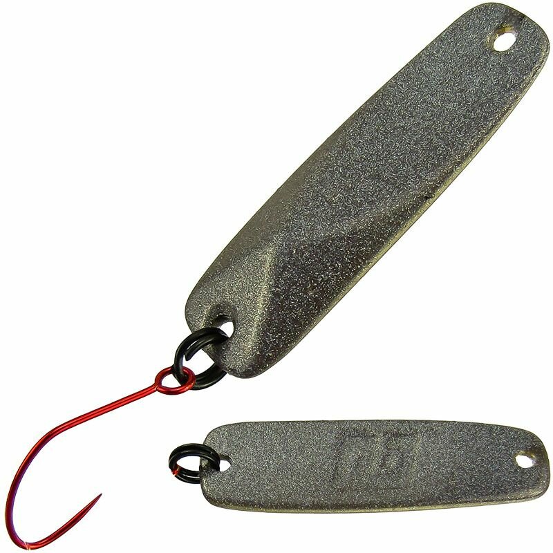 Блесна из латуни на форель, покрыта золотом и серебром RB Микро 3.5гр - 32