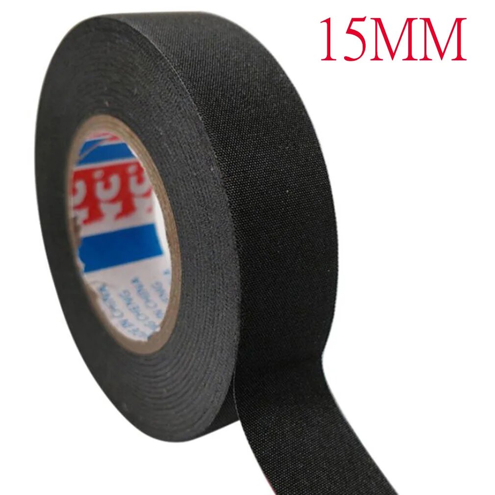 Черная тканевая изолента 15mm