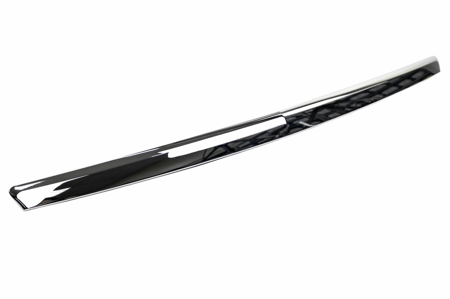 Накладка (Сабля) хром на капот Лада Приора