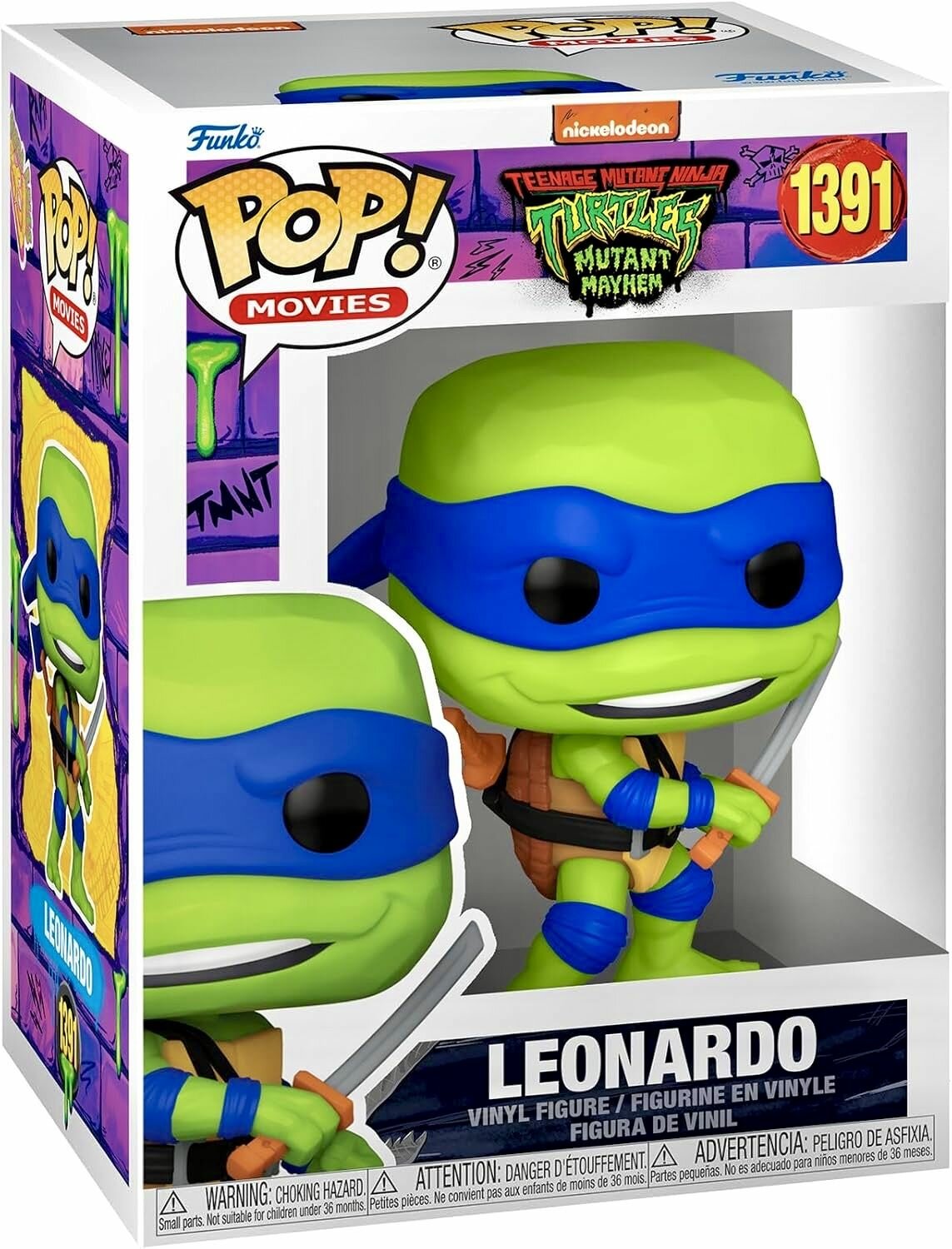 Черепашки-ниндзя / Teenage Mutant Ninja Turtles Фигурка! Леонардо #1402 (Эксклюзив)