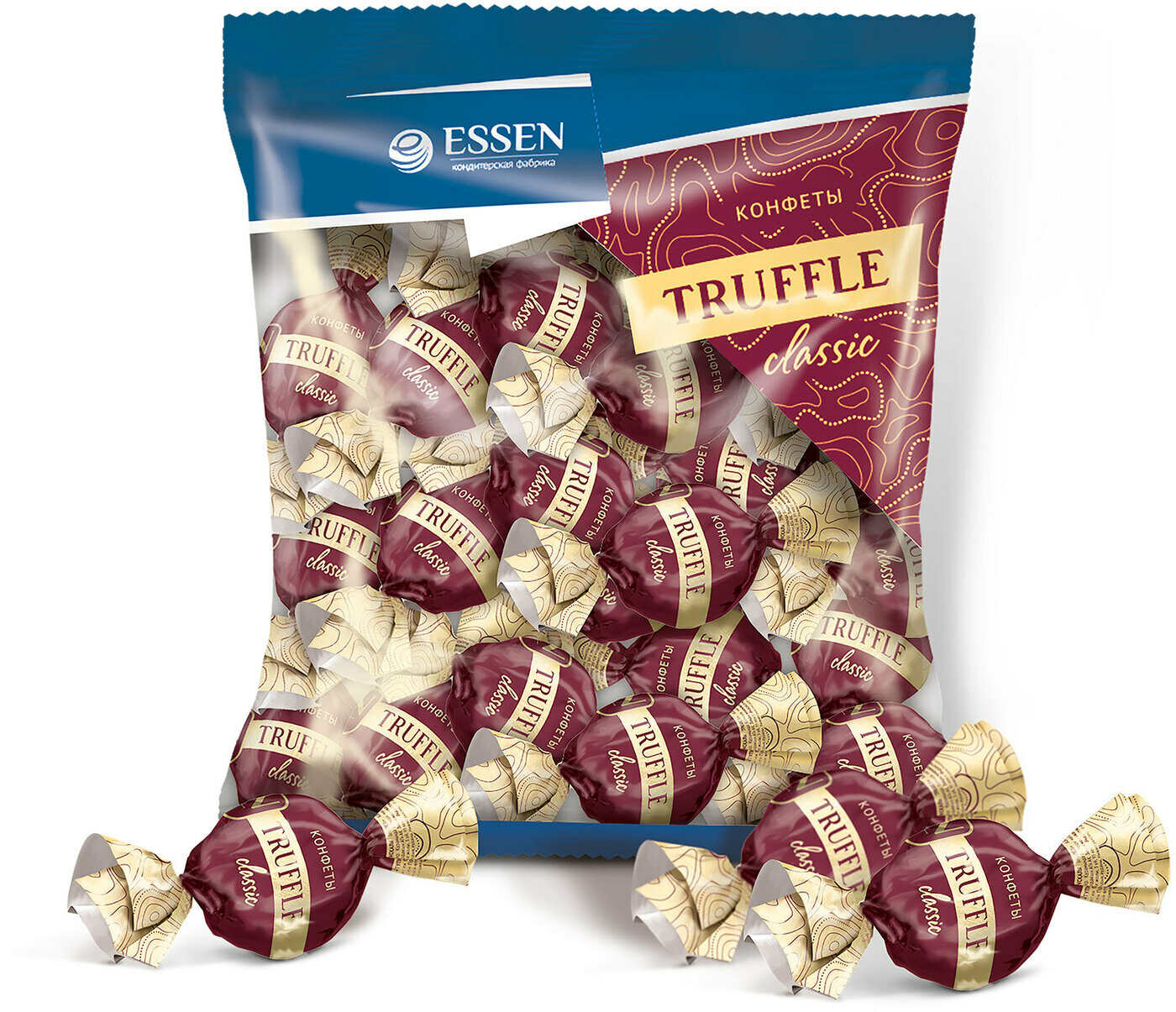 Конфеты Essen "TRUFFLE CLASSIC" пакет 1 кг