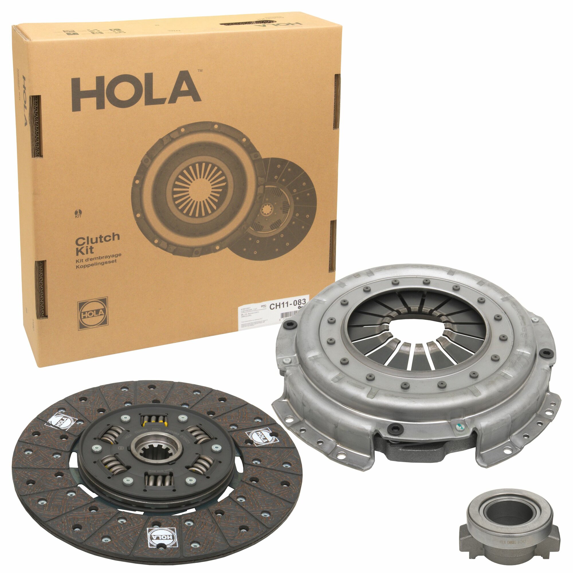 Комплект сцепления ЗИЛ 130,5301 лепестковый в сборе