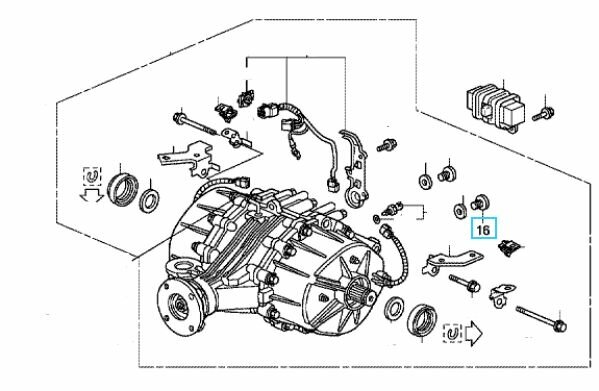 Болт, пробка, 18MM (Оригинал)