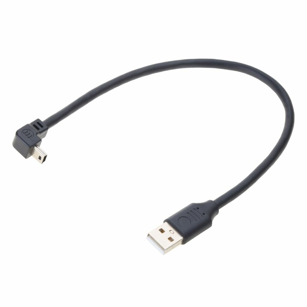 USB-концентратор, мини USB универсальный кабель-25см- вниз, 1 шт