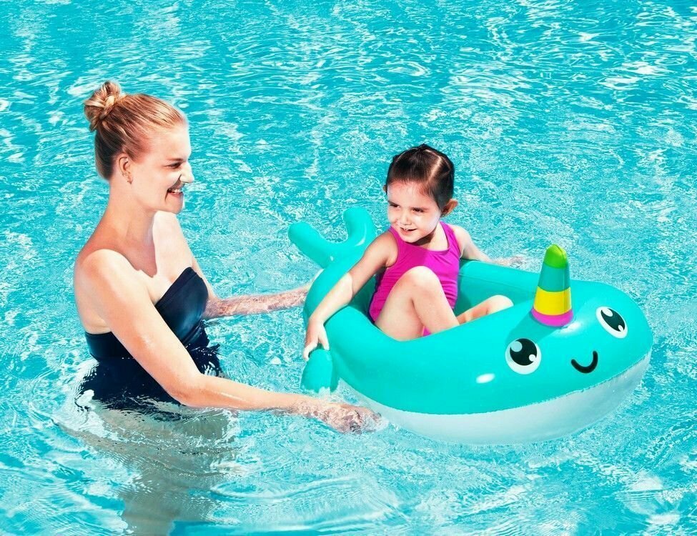 Детская надувная лодка Нарвал, 118 х 89 см, от 3 до 6 лет, BestWay