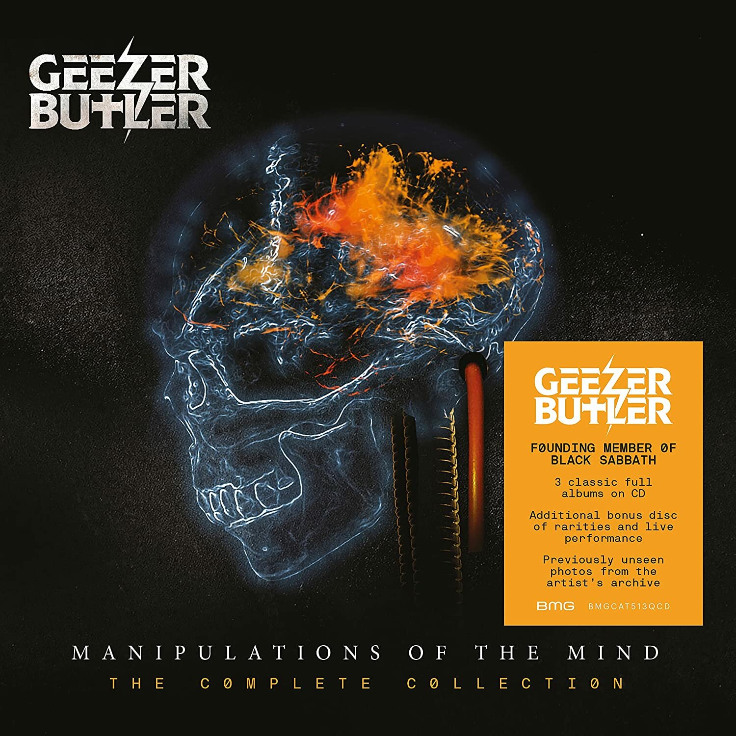 GEEZER BUTLER Manipulations Of The Mind (Компакт-диск)