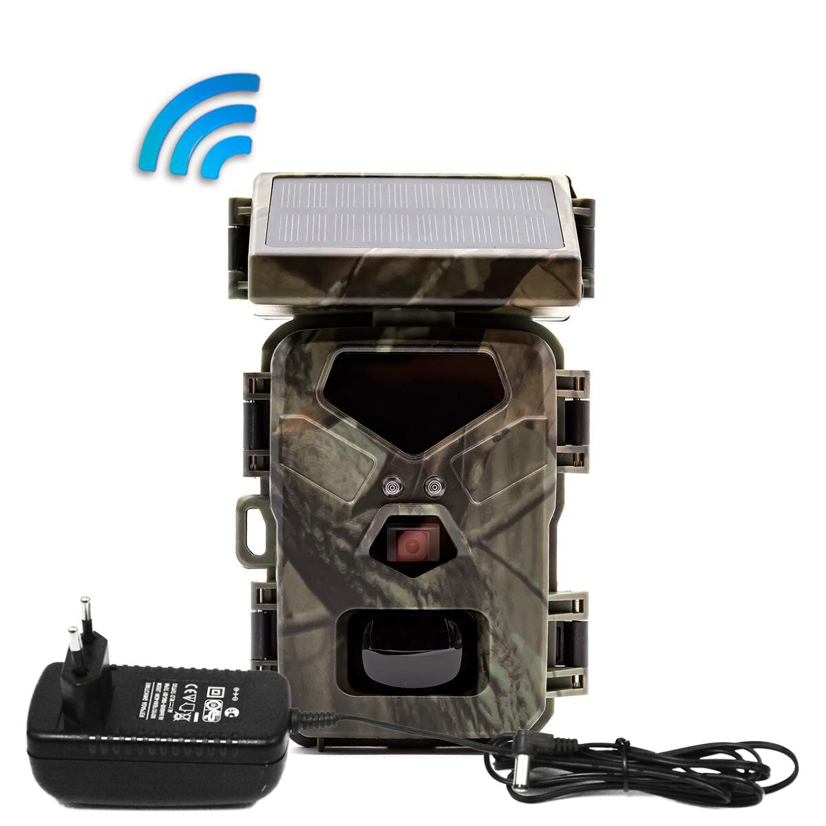 Лесная WiFi/4K охранная миниатюрная камера Filin MiNi-(700W) (Ориг) (F84180LU) для охоты и охраны. Автономная работа от солнечной батареи, датчик дв