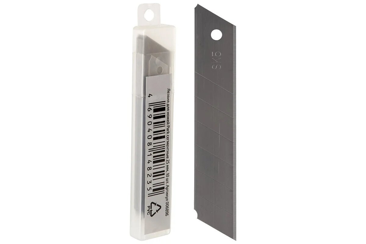 PARK 006896 Лезвия сегментные 25 мм, набор 10 шт совместимы с мультитулом для точной резки