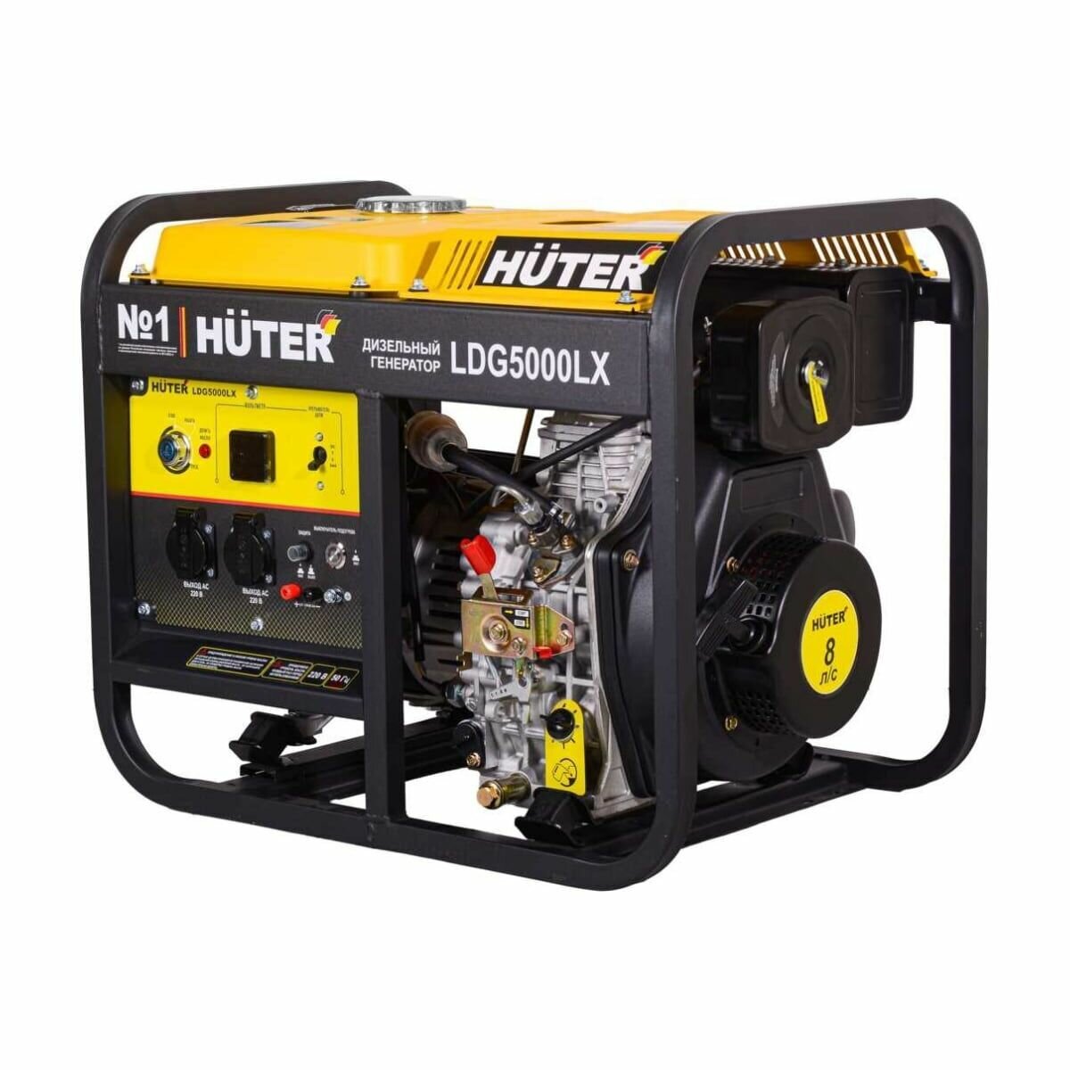 Генератор Huter LDG 5000LX 3.3кВт (64/2/7)