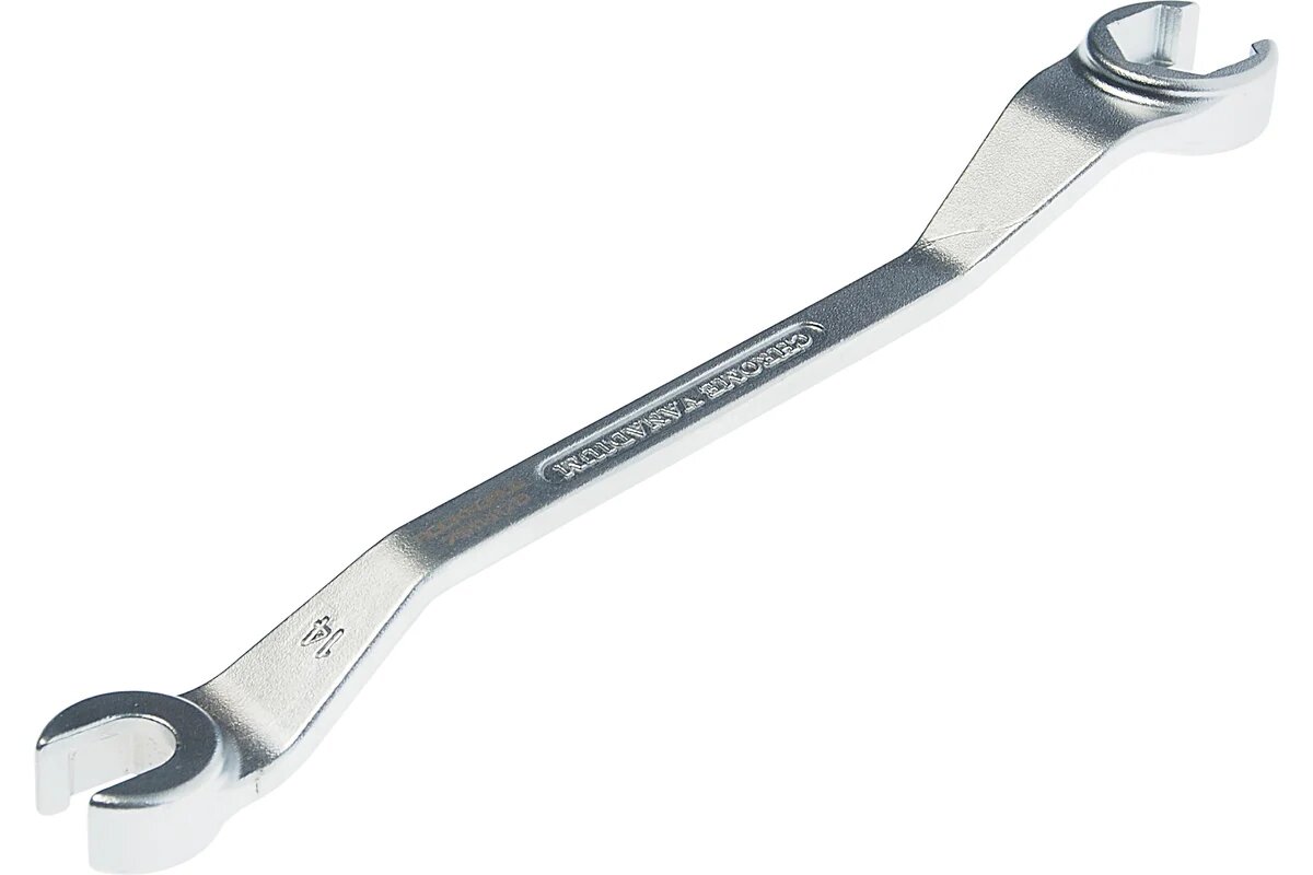 ROCKFORCE Ключ разрезной для тормозных трубок с изгибом 45 14x17мм RF-7511417B(16995)