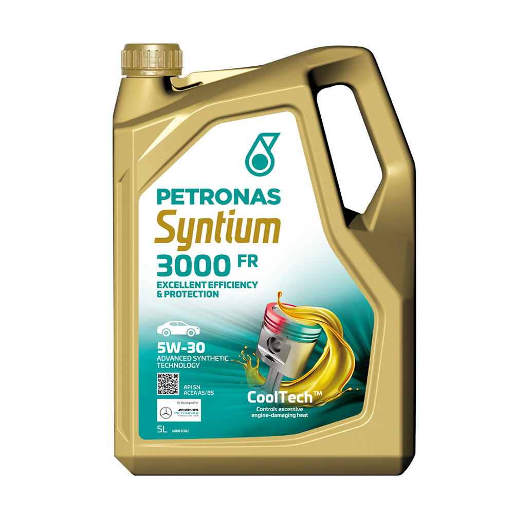 Масло моторное PETRONAS SYNTIUM 3000 FR 5W30 синтетика 5 л 70260M12EU