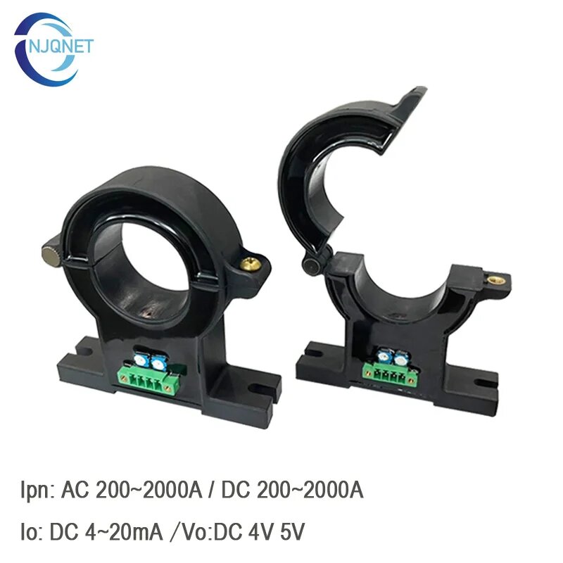 Датчик тока Холла QNDBK1-40 DC 4-20mA PWR 24V, DC 2000A