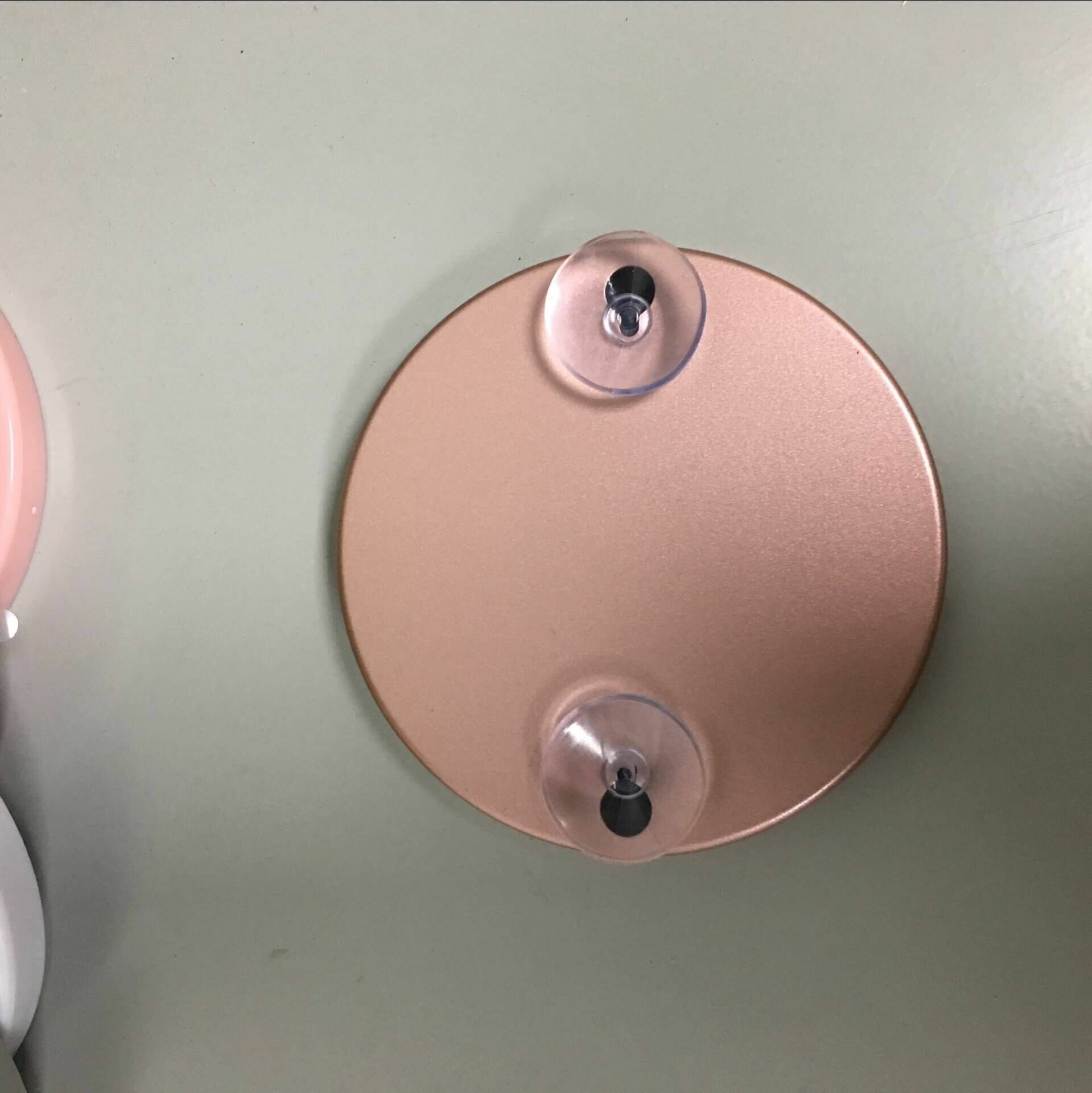 Увеличительное зеркало, 20x, розовое золото