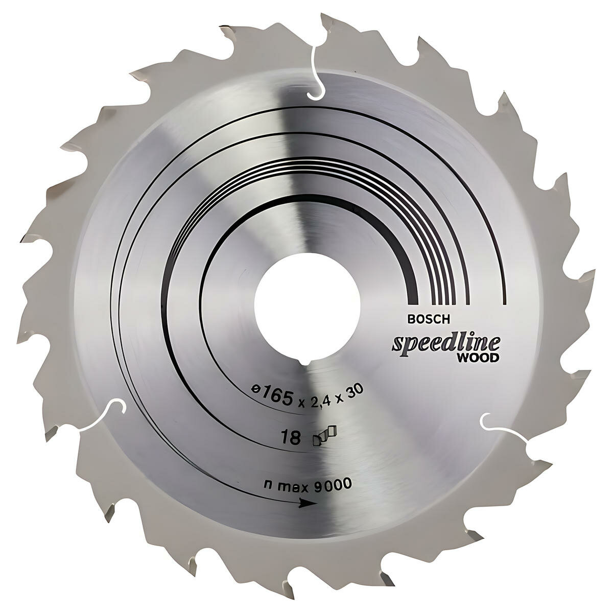 Диск пильный 165 х 30 мм 18T Speedline BOSCH 2608640789