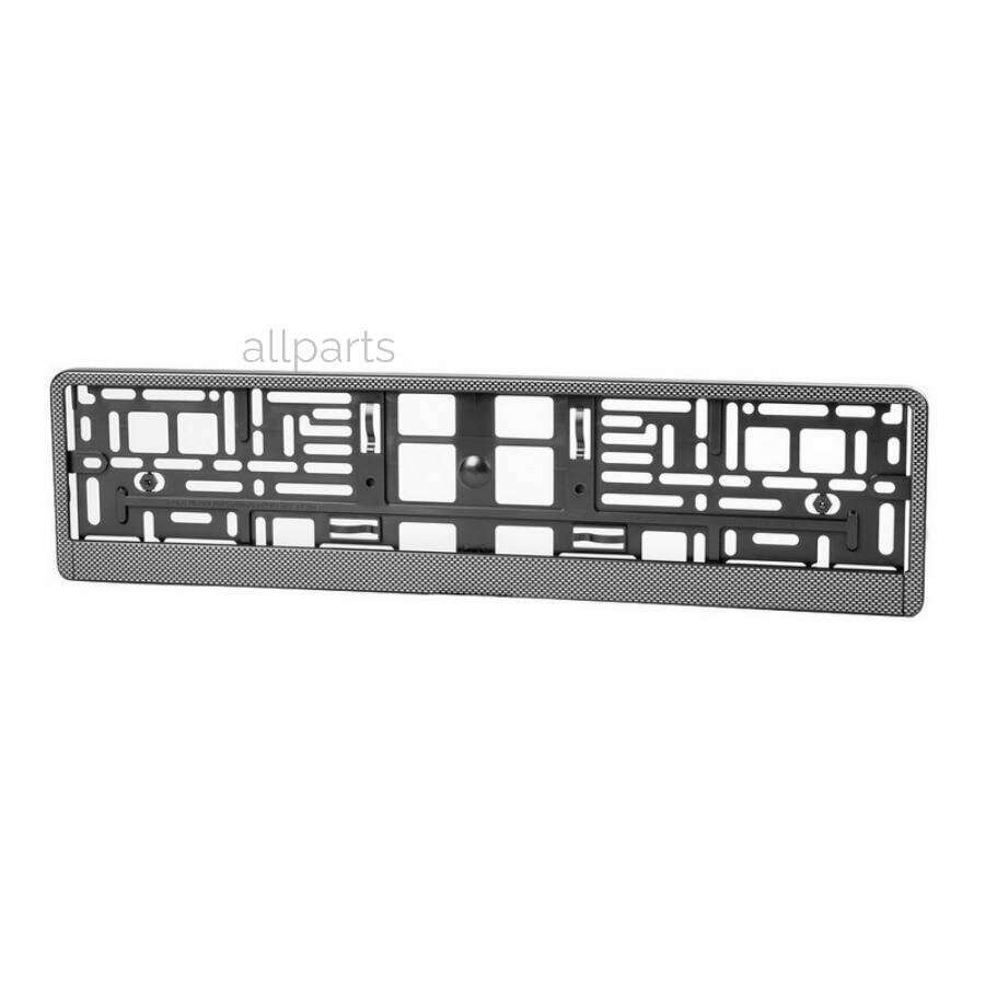 ARNEZI A1506003 Рамка номерного знака пластмассовая, карбон ARNEZI A1506003
