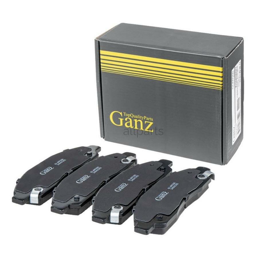 GANZ GIJ09350 Колодки передние Great Wall Hover 05-/H3,5 11-/Isuzu D-Max 02- GANZ GIJ09350