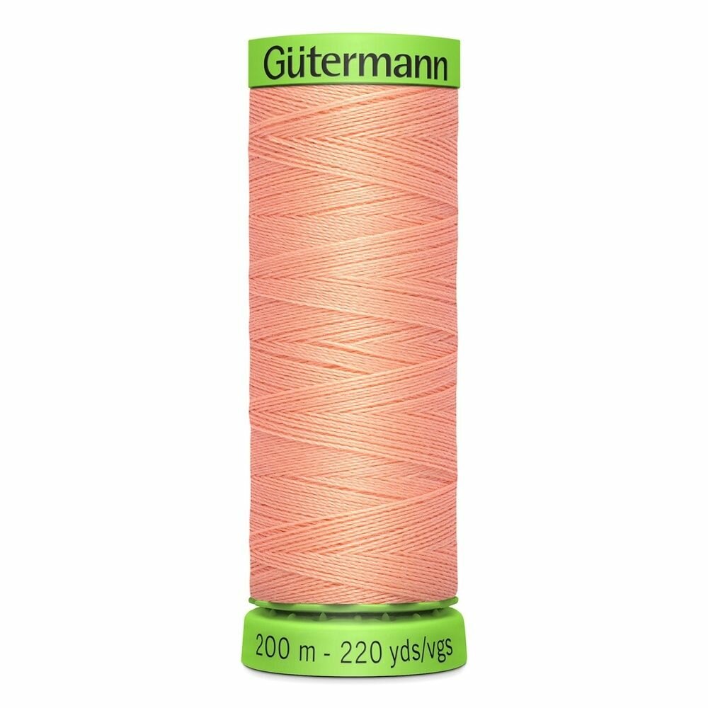 Швейные нитки Gutermann Extra Fine 150/200 м для деликатных материалов, цвет 586 спелый персик, 5 шт (2)