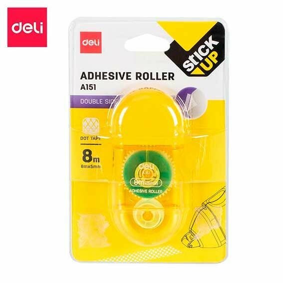 Клей-роллер Deli "Stick Up", канцелярский, 5 мм, 8 м (EA151)