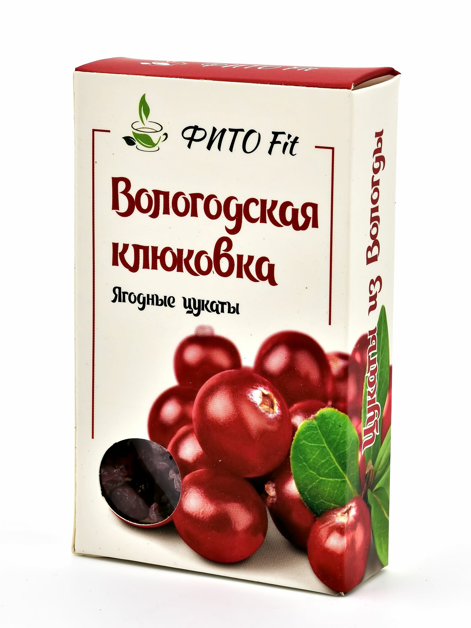 Цукаты мармеладные "Вологодская клюковка" 100 г - для выпечки и творога