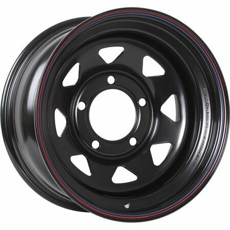 Колесный штампованный диск ORW (Off Road Wheels) Duster R16x7 5x114.3 ET20 CB84.1 Black 99B