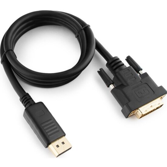 Кабель Cablexpert DisplayPort->DVI , 1м, 20M/25M, черный