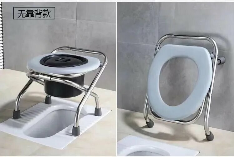 Стул-туалет, складной, для походов, легкий, 38x35x37см, до 120кг