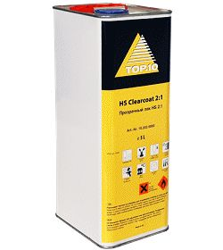 Лак Top.10 2К прозрачный HS 2+1 (5л) (10.202.5000)