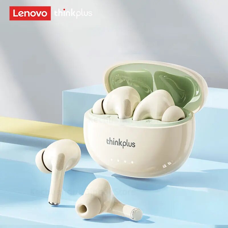 Lenovo Thinkplus LP5 Pro Beige Беспроводные наушники