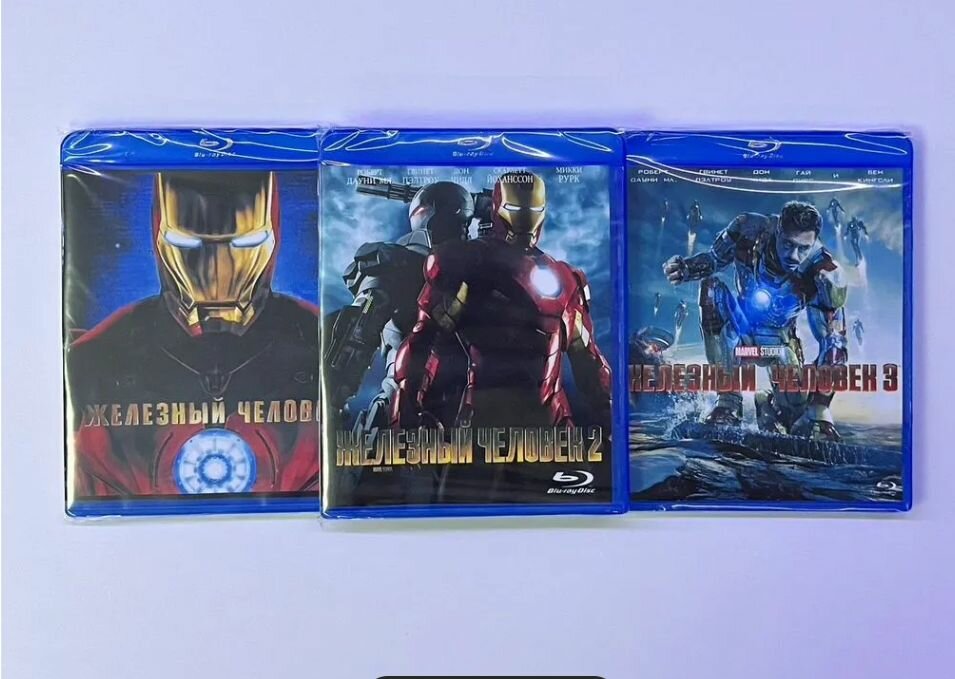 Железный человек. Blu-ray коллекция фильмов